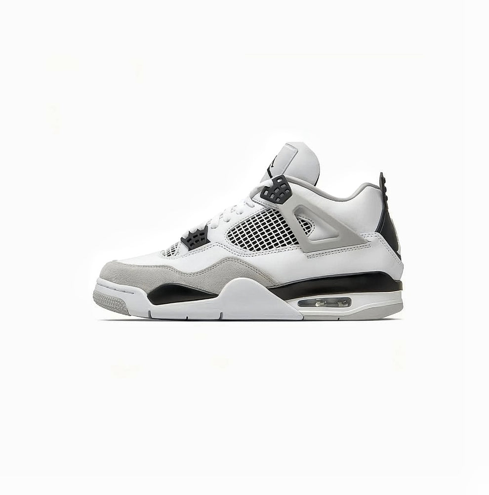 AIR JORDAN RETRO 4 MILITARY BLACK – Brandadox