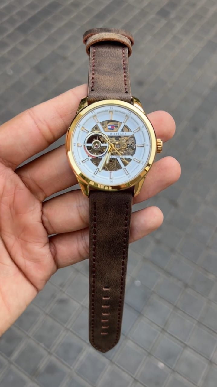 TOMMY HILFIGER AUTOMATIC WATCH – Brandadox